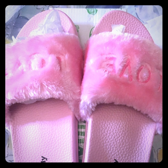 mylady | Shoes | New Pink Supper Cute Slides | Poshmark
